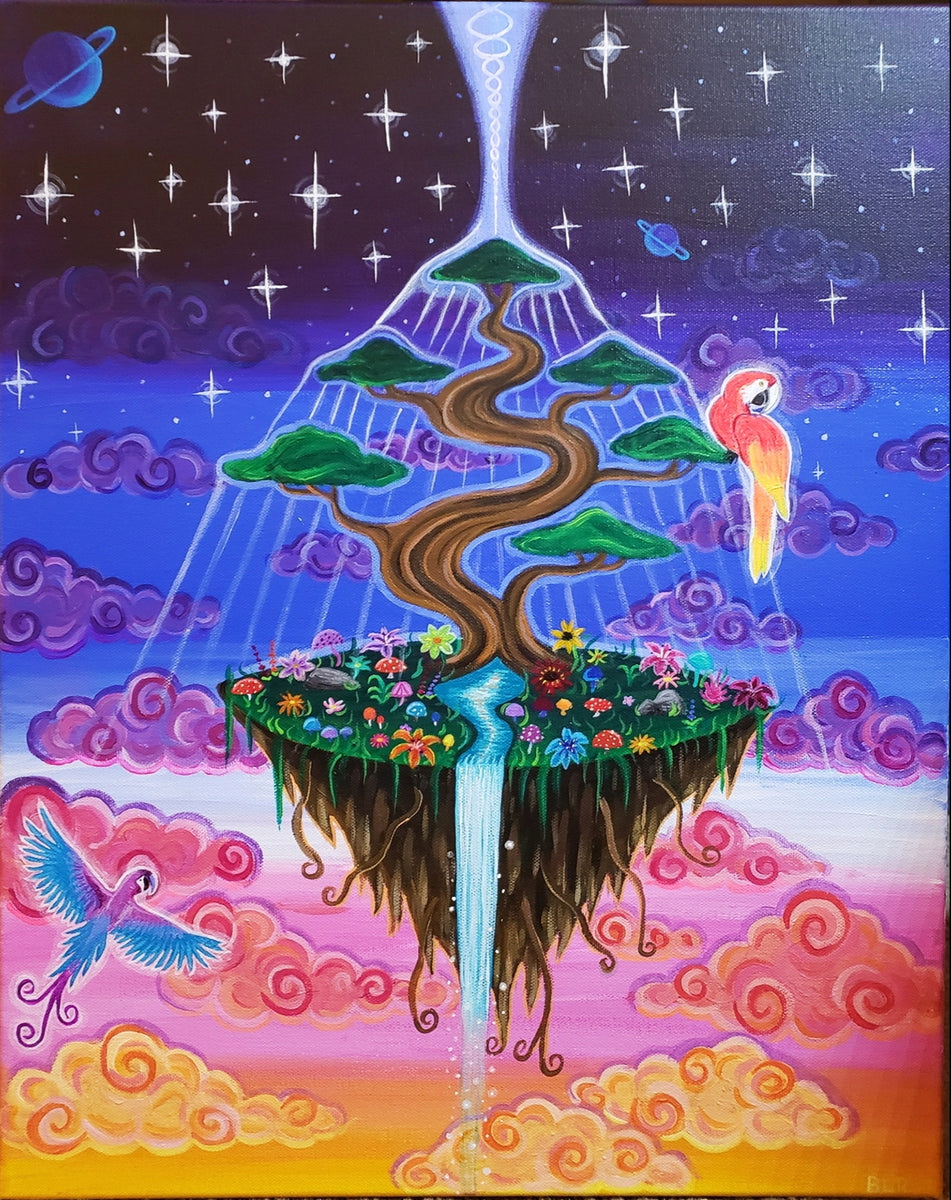Paradise Afloat – AlteredMoonArt