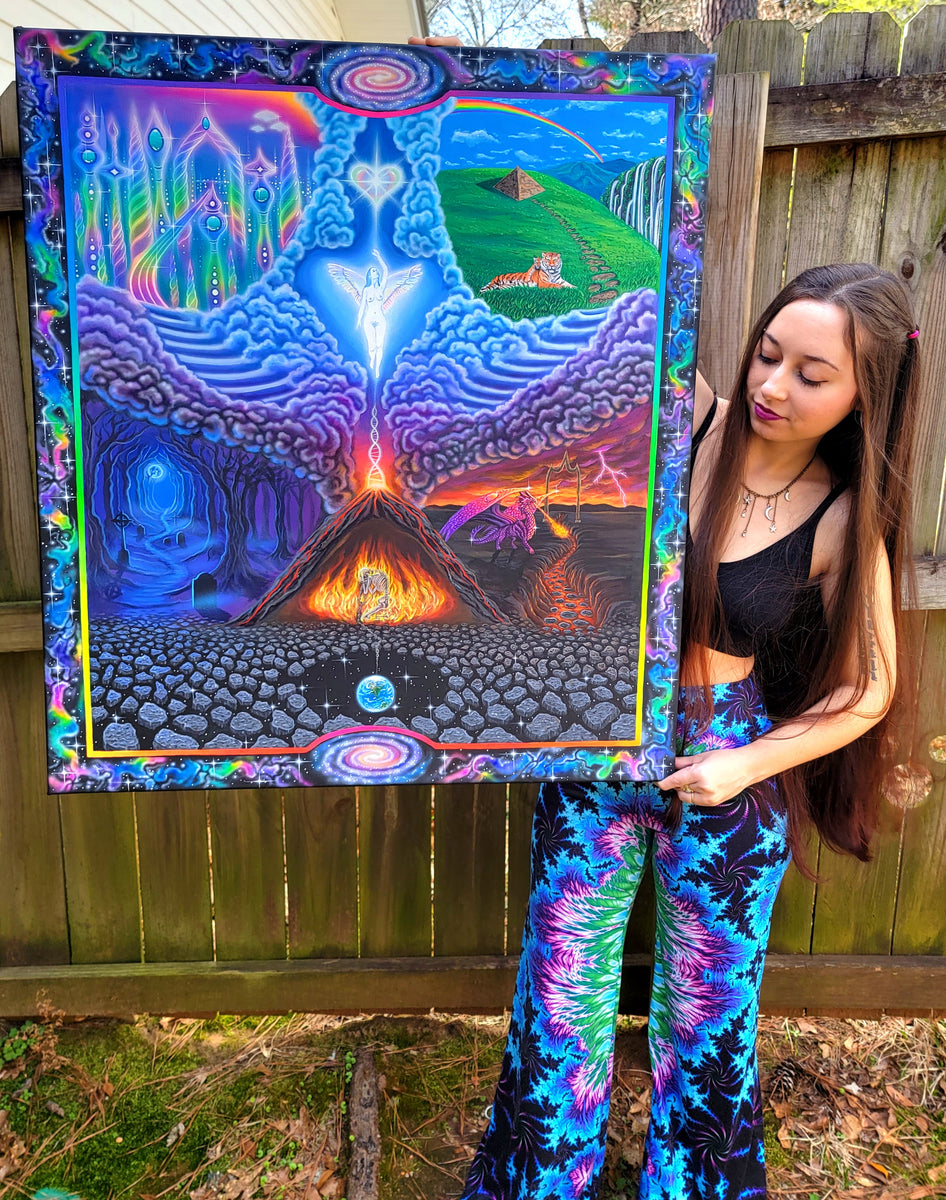 Escaping the Illusion of Hell Original Painting – AlteredMoonArt